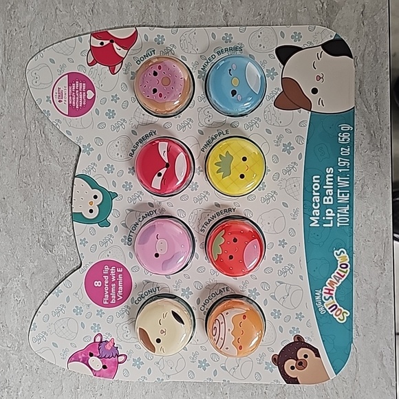 Squishmallows | Makeup | Macaron Squishmallow Lip Balm | Poshmark